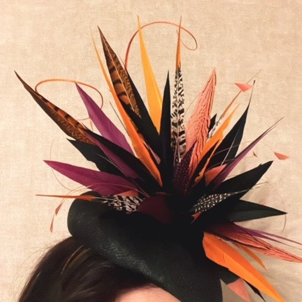 Fascinators - Choose Your Own Colours Fascinator - Colour Matched ...