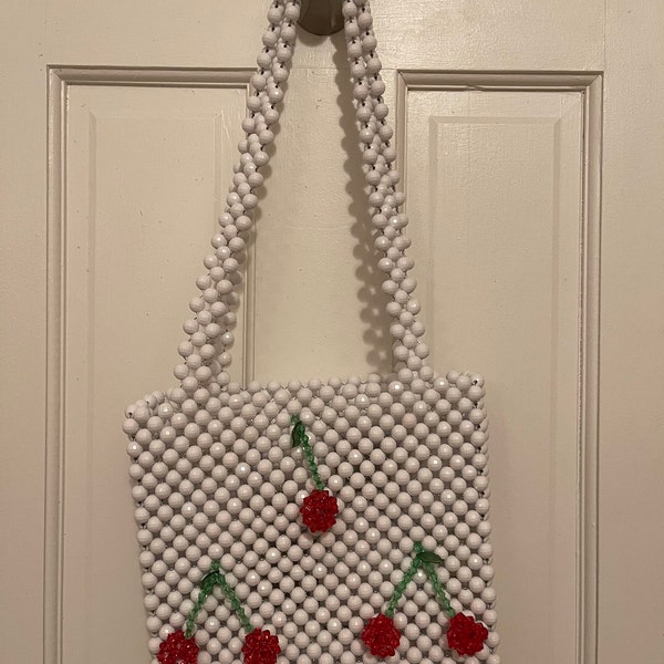 Crystal Green Beaded Handbag , Handmade Bead Bag , Custom Design ...