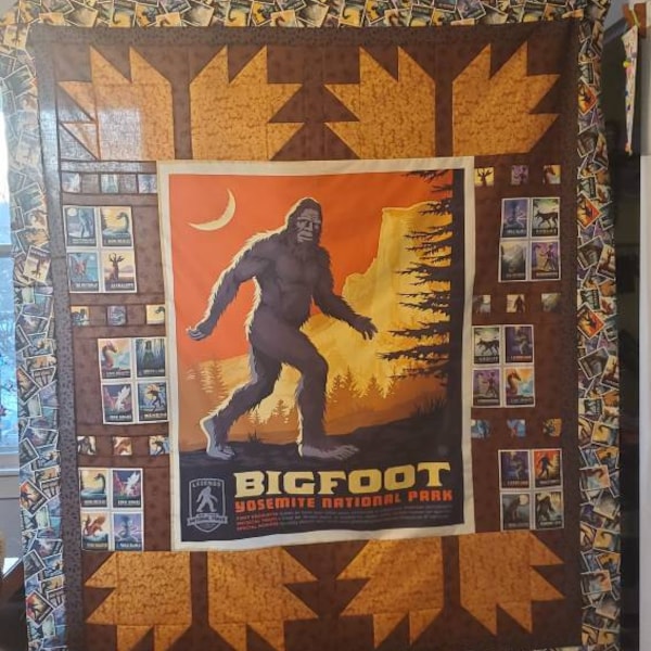 Bigfoot Legends Quilt KIT - by Holly Schwager of Something to Sew - 1 ...
