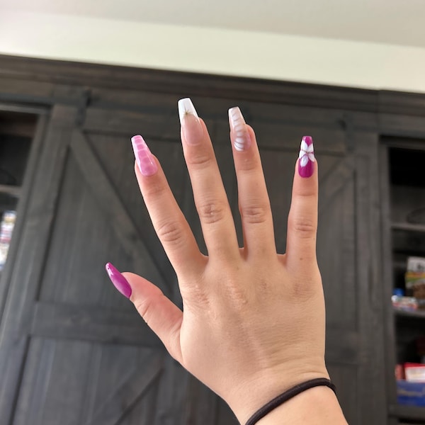 Custom Nails - Etsy