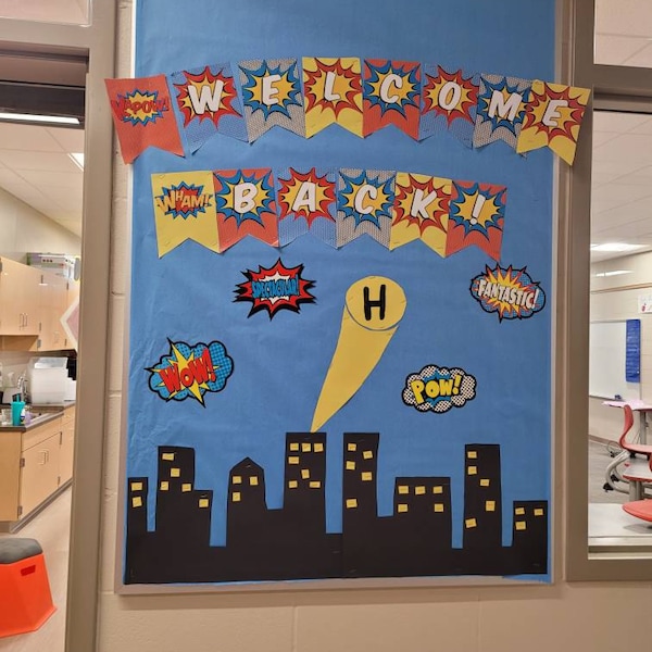 Superhero Classroom Supplies and Decorations, Superhero Theme, Teacher ...
