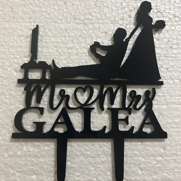 GAME OVER Cake Topper, Gamer Wedding Cake Topper, Video Game Wedding ...