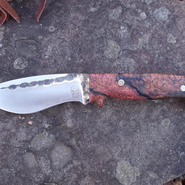 Stabilized Box Elder Burl Knife Scales SBEB 591 - Etsy