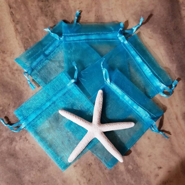 Small 3x4 Organza Bags With Drawstring Closure (30), Jewelry Pouches ...