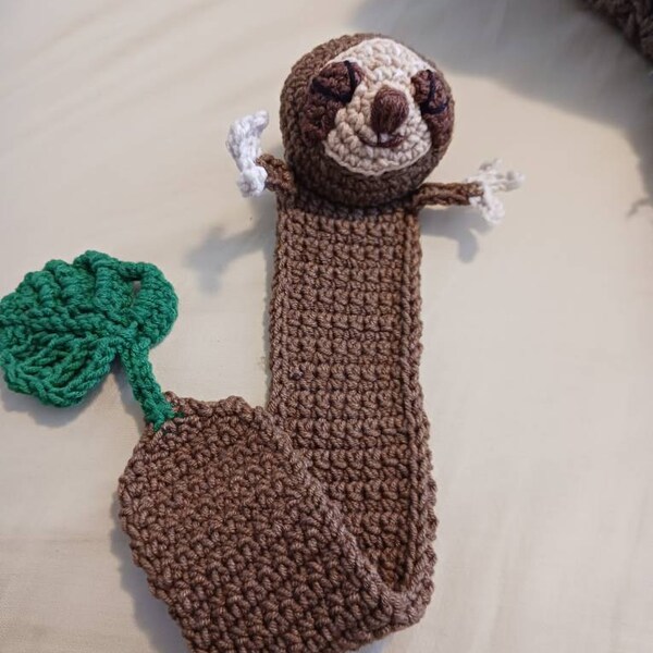 CROCHET PATTERN Stella the Sloth Bookmark PDF Pattern, Handmade ...
