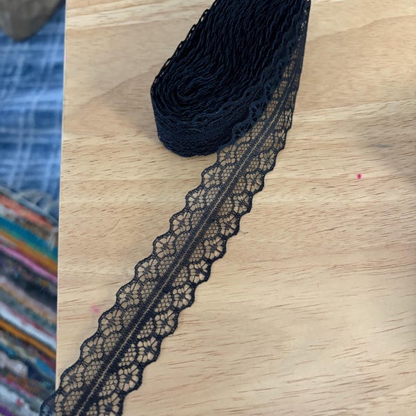 10 Yards of Yellow Lace Trim/ Yellow Lace Ribbon Approx. 0.55" (14 Mm ...