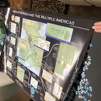 Maps of Mid-world and the Multiple Americas High Resolution Poster - Etsy