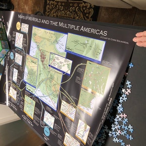 The Stand - Journeys: High Resolution A2 Map Showing the Journeys Taken ...