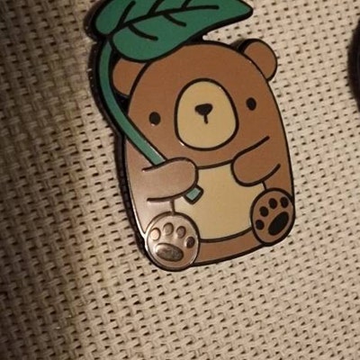 Bubble Tea Red Panda Enamel Keychain. Cute Red Panda Drinking Boba Tea ...