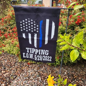 House Numbers Address Garden Flag, Personalized Gift, Housewarming Gift ...