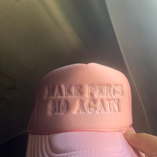 Make Percs 10 Again Trucker - Etsy