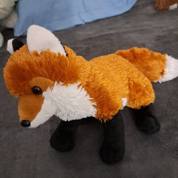 ESSA Red Fox Emotional Support Plush Stuffed Animal Personalized Gift ...