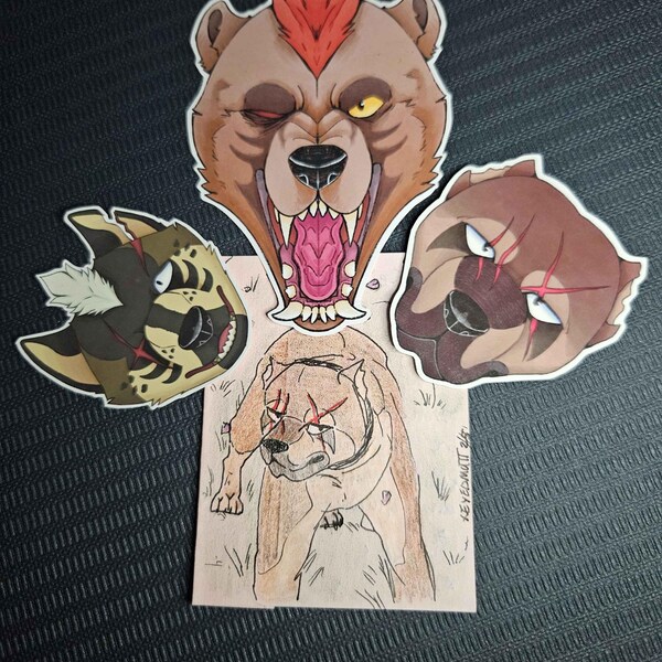 GNG | Sticker Set | the Bears - Etsy