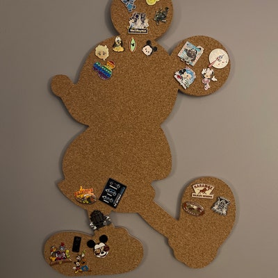 Mickey Full Body Pin Board, Mickey Black Pin Board, Mickey Full Body ...