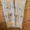 Natural Goat Wool Knee-high Socks, Knitted Warm Boot Socks, Fuzzy Comfy ...