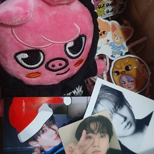 Skzoo Christmas Gift Box Stray Kids Plush Toy Mystery Box With Stray ...