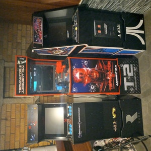 Arcade1up Arcade 1up Mortal Kombat MK 1 30th Anniversary Front - Etsy