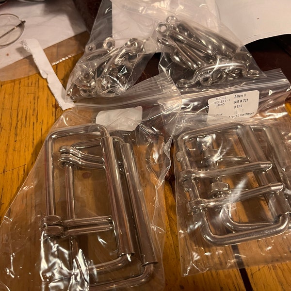 S/S Footman Loop 1" 4 Pack STAINLESS STEEL / Strap Guide / Tie Down ...