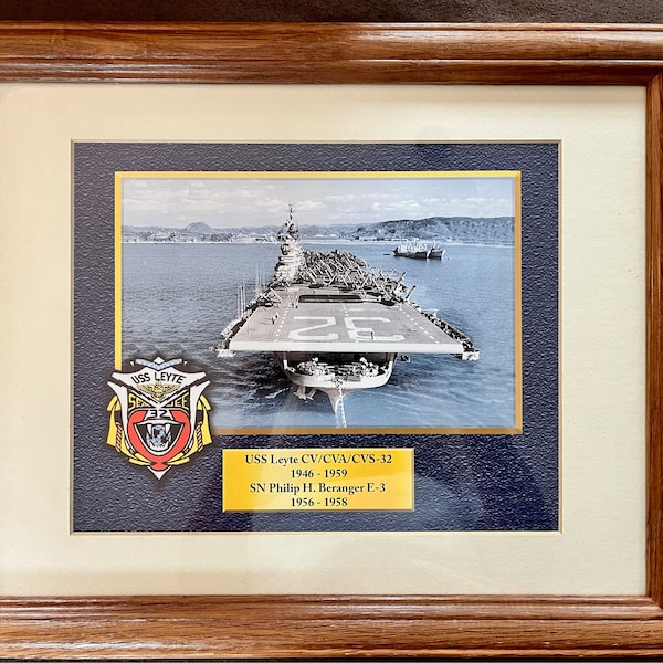 USS Willis A. Lee DL-4 Custom Personalized 8.5 X 11 Print of US Navy Ships Unique Gift Idea for ...