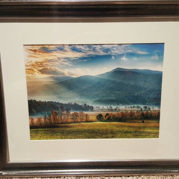 Cades Cove, Sunrise, Smoky Mountains, National Park, Mountains ...