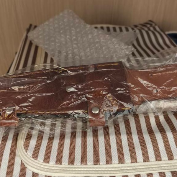 Hand-forged Viking Axe With Hammer Poll – Walnut Handle, Leather ...