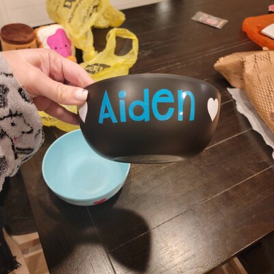 Personalized Valentine's Day Cereal Bowls Gift Set i Cerealsly Love You ...