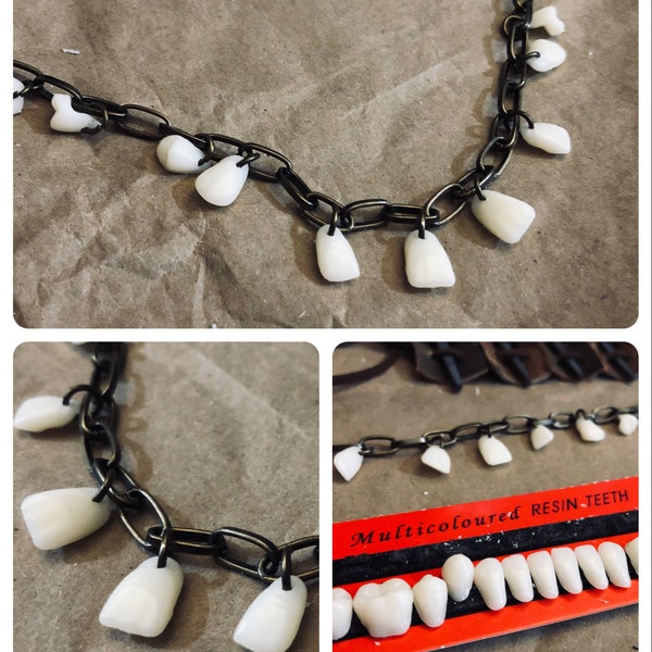 Full Set Resin Human Style Teeth, Teeth, Dentures, Craft Supplies ...