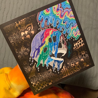 Trippy Mushroom Bookmark - Etsy