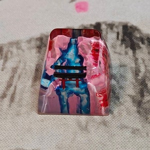 Torii Gate Artisan Keycap, Japanese Keycaps, Artisan Resin Keycap ...