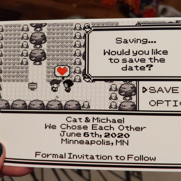 Custom Pokémon Sprite/pixel Invites [digital Copy] - Safari Zone - Etsy
