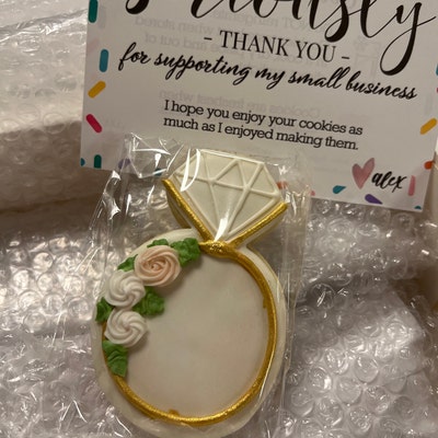 She Said Yes Engagement Cookies - Etsy