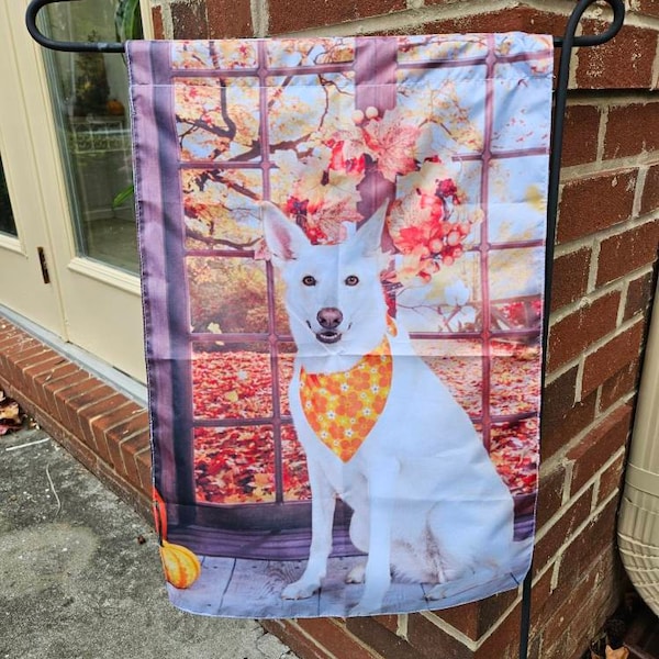 Personalized Address Garden Flag, Monogram Garden Flag Porch Decor ...