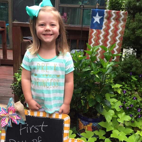 Pre-k Princess Shirt 1st Day of School Shirt for Girls Back to School ...