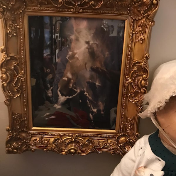 Fall to Hell Wall Art Print Gothic Wall Art Creepy Art Print Wiccan ...