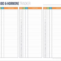 Symptoms Tracker Printable for Health and Medical, Symptom Log, Keep ...