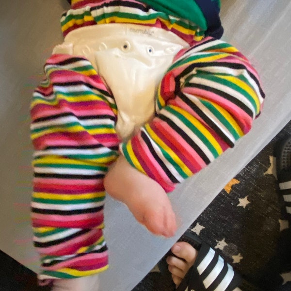 Instant Download PDF Sewing Pattern DIY Baby Split Pants Discreet Split ...