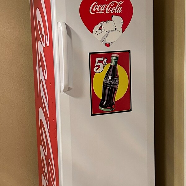 Coca-cola Decal 5 Cents Bottle–vinyl Decal–peel and Stick Decal–self ...