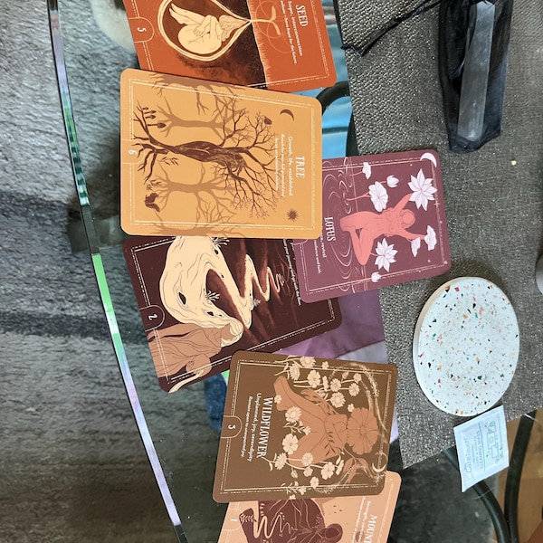 Botanical Tarot Deck and Guidebook by Sow the Magic, Nature Tarot ...