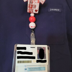 Beaded Personalized Composition Notebook Teacher Lanyard - Etsy