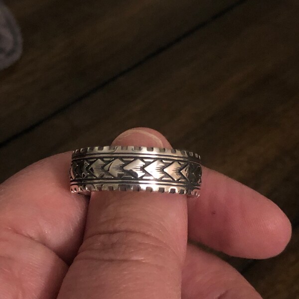 Wedding Polynesian Band Ring, Samoan, Arrow, Maori, Polynesian, Tribal ...