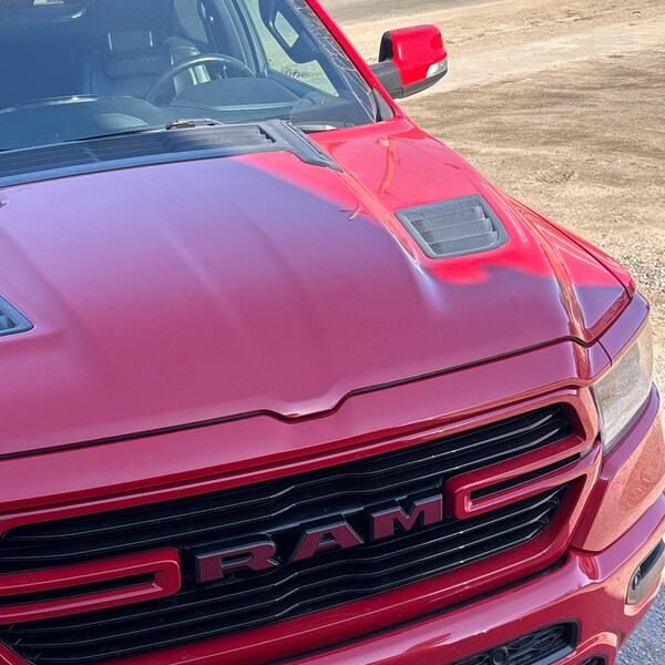 RAM 1500 4x4 "hemi" 5.7liter Emblem Decals 2013 2014 2015 2016 2017 ...