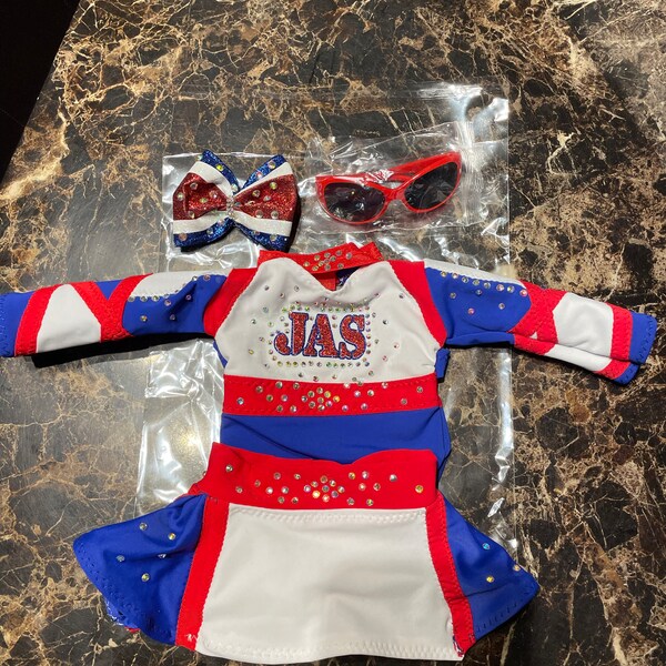 JAS Cheer Uniform for American Girl Doll - Etsy