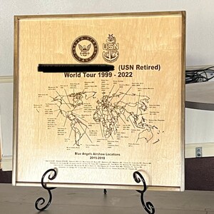 Custom Carved Military US Flag Clock - Etsy