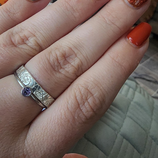 Marigold Ring October Birth Flower Ring Best Friend Gift 14k Gold ...