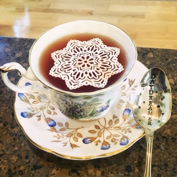 Tea Party, Edible Lace, Sugar Lace, Cake Lace, Tea Doilies, Coffee ...