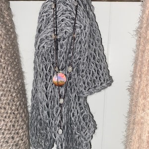 Red Fire Labradorite Pendant Copper Wire Wrapped Pendant Gemstone ...