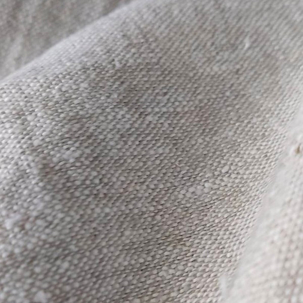 Pure Linen Fabric, Very Heavy Weight, Undyed, Prewashed. 280 Gsm ...
