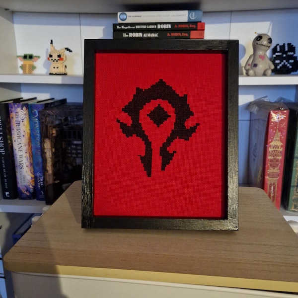 Alliance Cross Stitch Pattern, World of Warcraft Cross Stitch Pattern ...