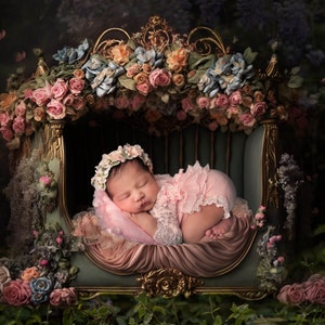 Enchanted Fairy Tale Digital Background Magic Forest - Etsy