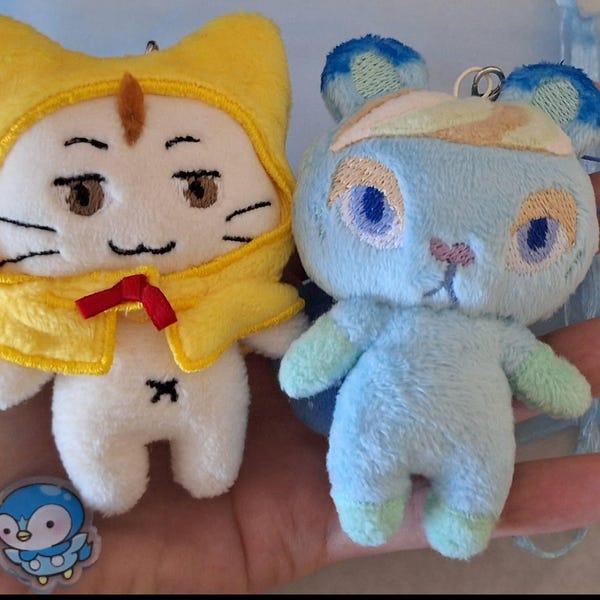 Momo Plush Infinity Nikki Keychain With Removable Cloak - Etsy